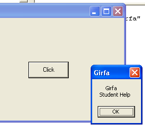 Girfa : Student Help: How to Print New Line in VB 6.0 Message Box