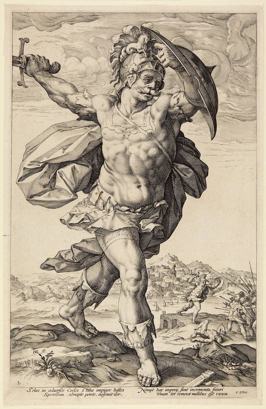 Spencer Alley: Baroque Soldiers by Hendrik Goltzius