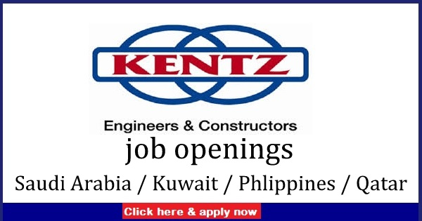 KENTZ Construction Jobs - Gulf Job Vacancies