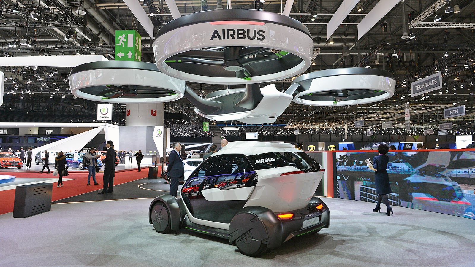 Autos Ecofriendly. : Salón de Ginebra 2017: Airbus e Italdesign se unen ...
