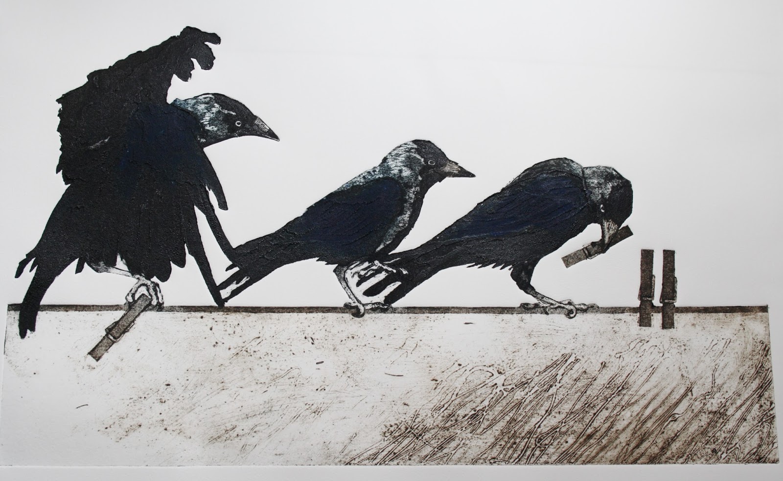 Sue Brown Printmaker: CREATING COLLAGRAPHS