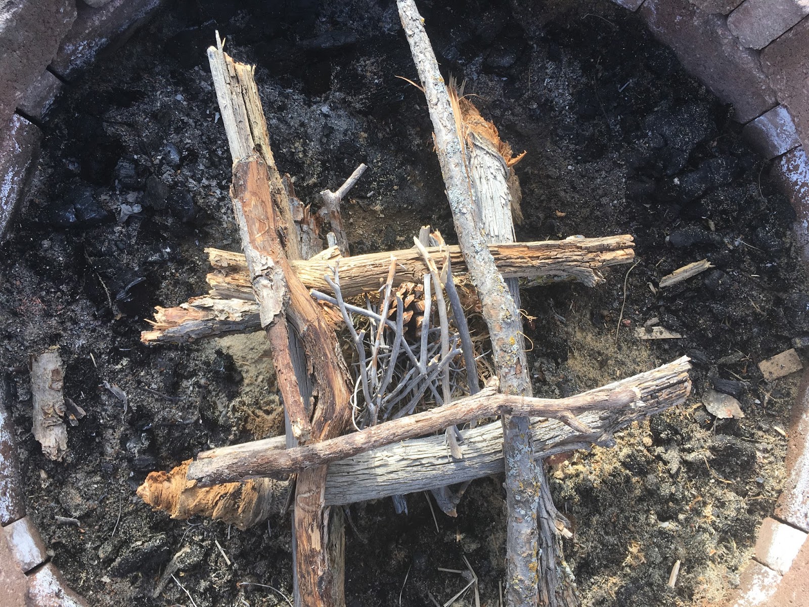 Journeys Of The Crew : Log Cabin Fire Lay