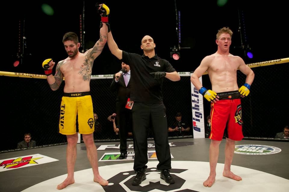 Matt Inman out points Gregor Weibel | kingdom MMA test site