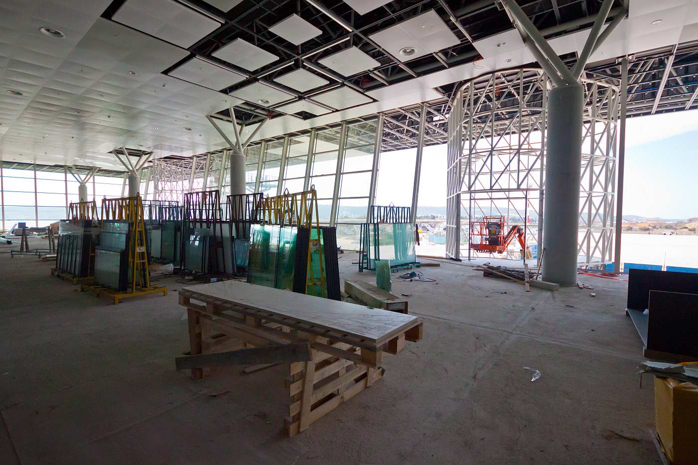 PHOTOS: Split terminal project enters final phase