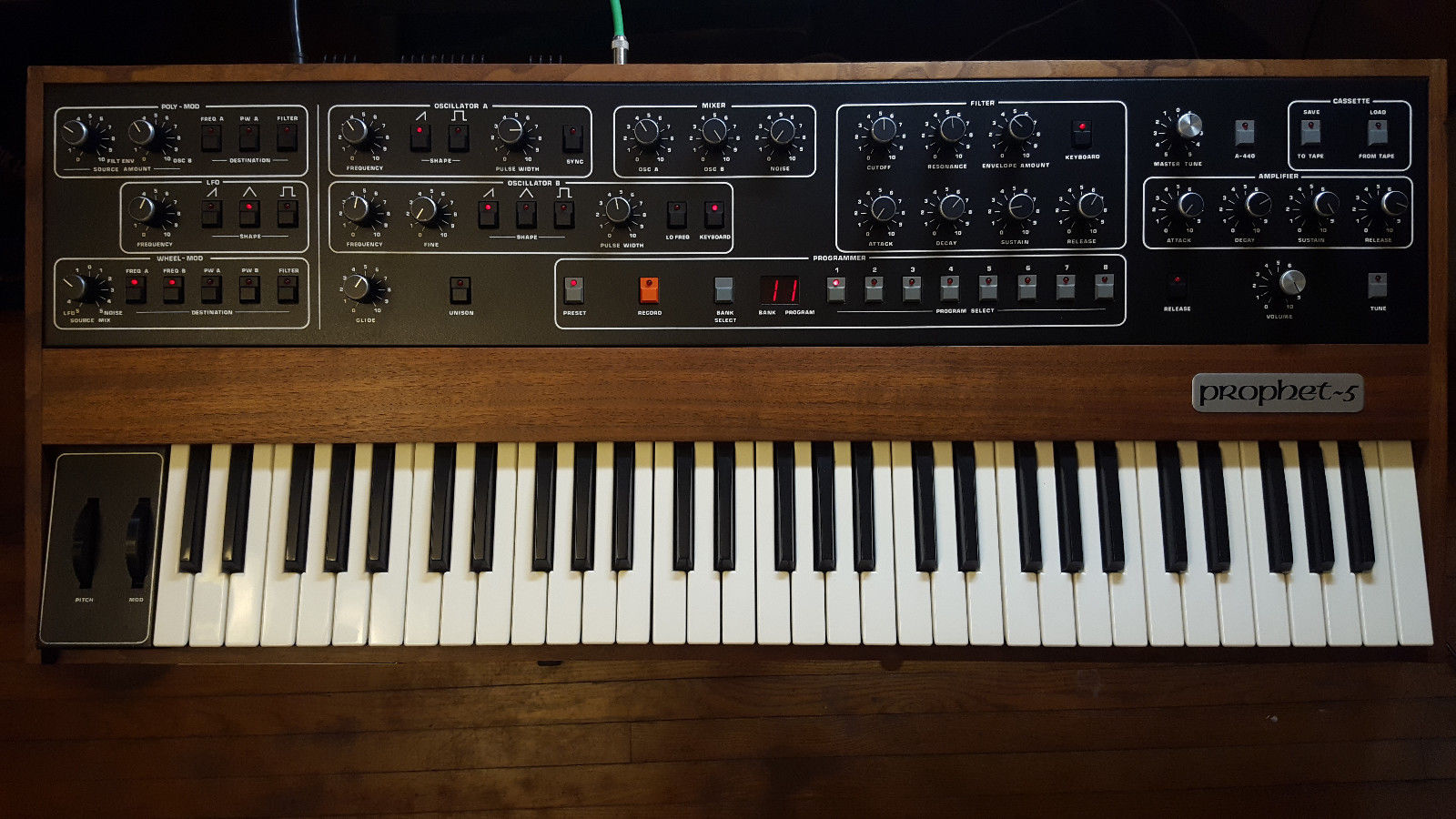 MATRIXSYNTH: Sequential Circuits Prophet-5 Synthesizer Rev 3.3 with ...