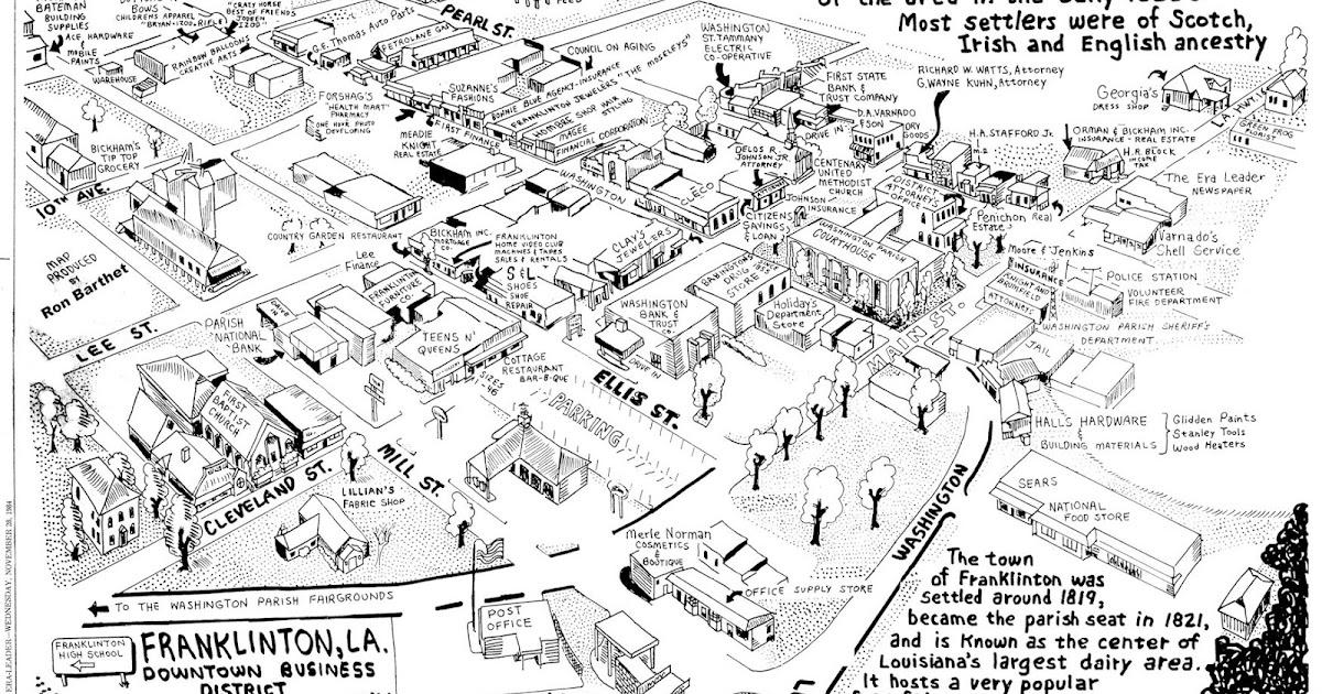 The Barthet Gallery: Franklinton Map - 1984