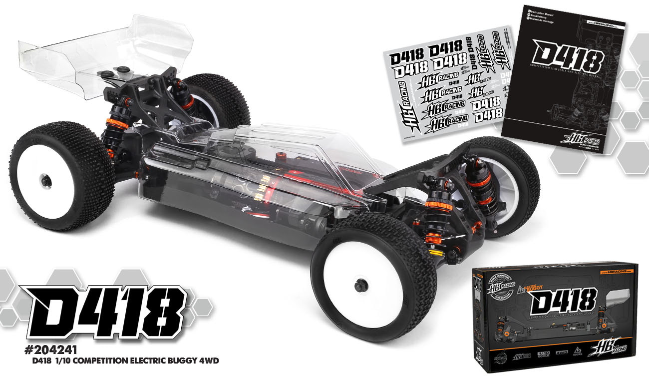 HB「D418」の価格と発売時期|ラジコンもんちぃ - オフロード/オンロード/ドリフト ラジコンニュース