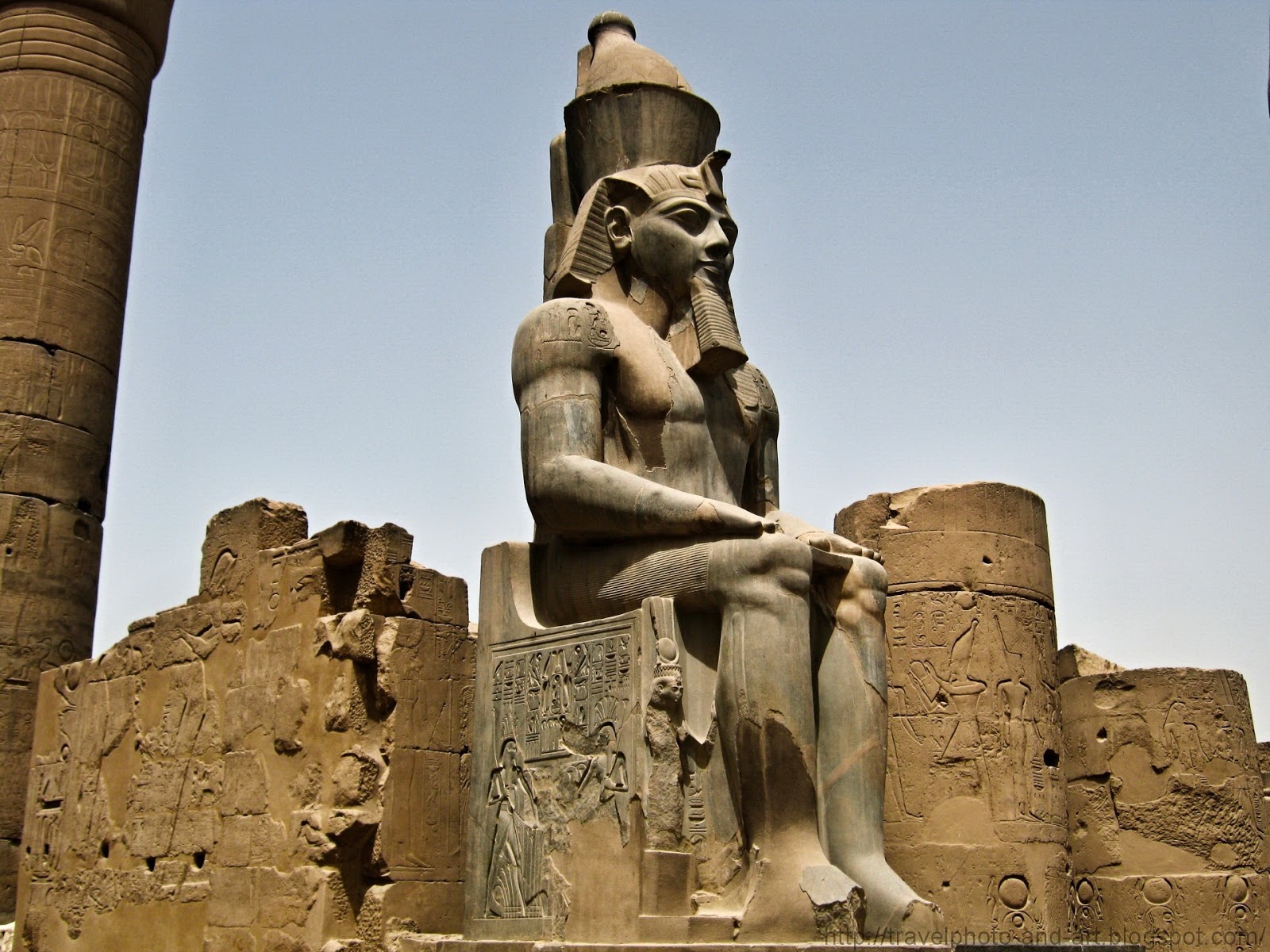 Lukas´s Photos and Graphic Art: Ancient Egyptian Capital of Waset (Part 1)