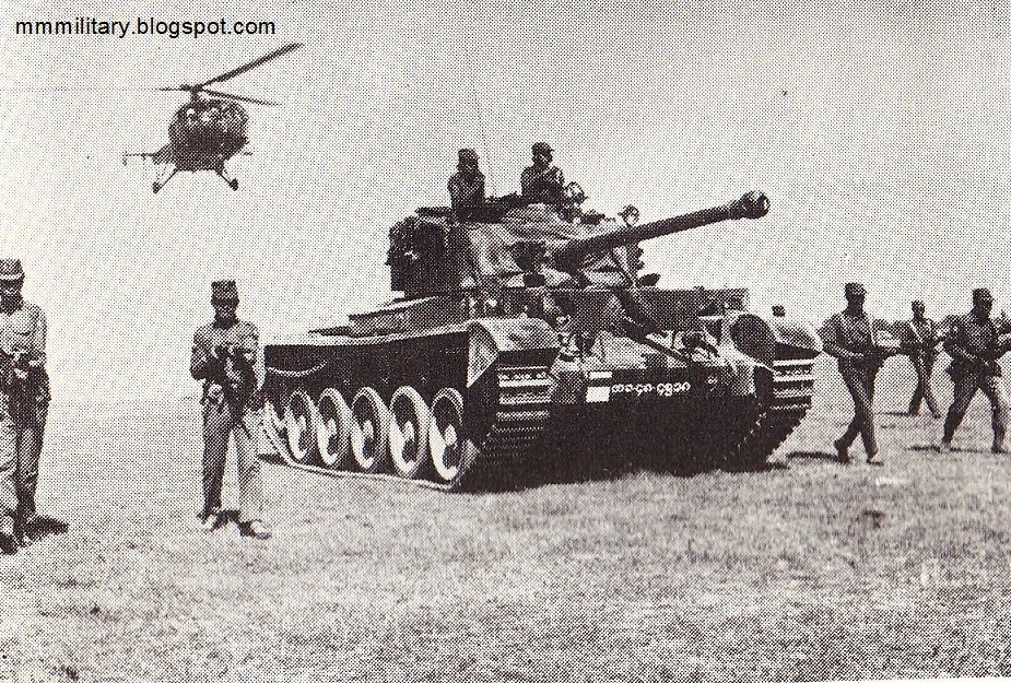 Myanmar Defence Weapons: Comet Cruiser Tanks in Myanmar Army