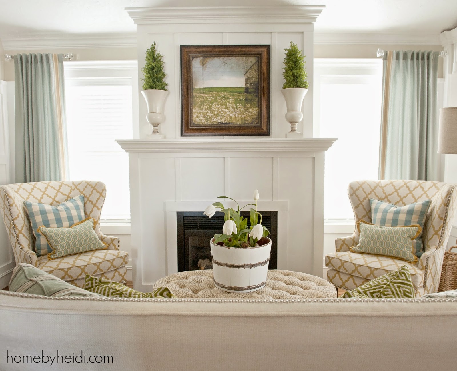 Home Tour...Front Room - Home By Heidi