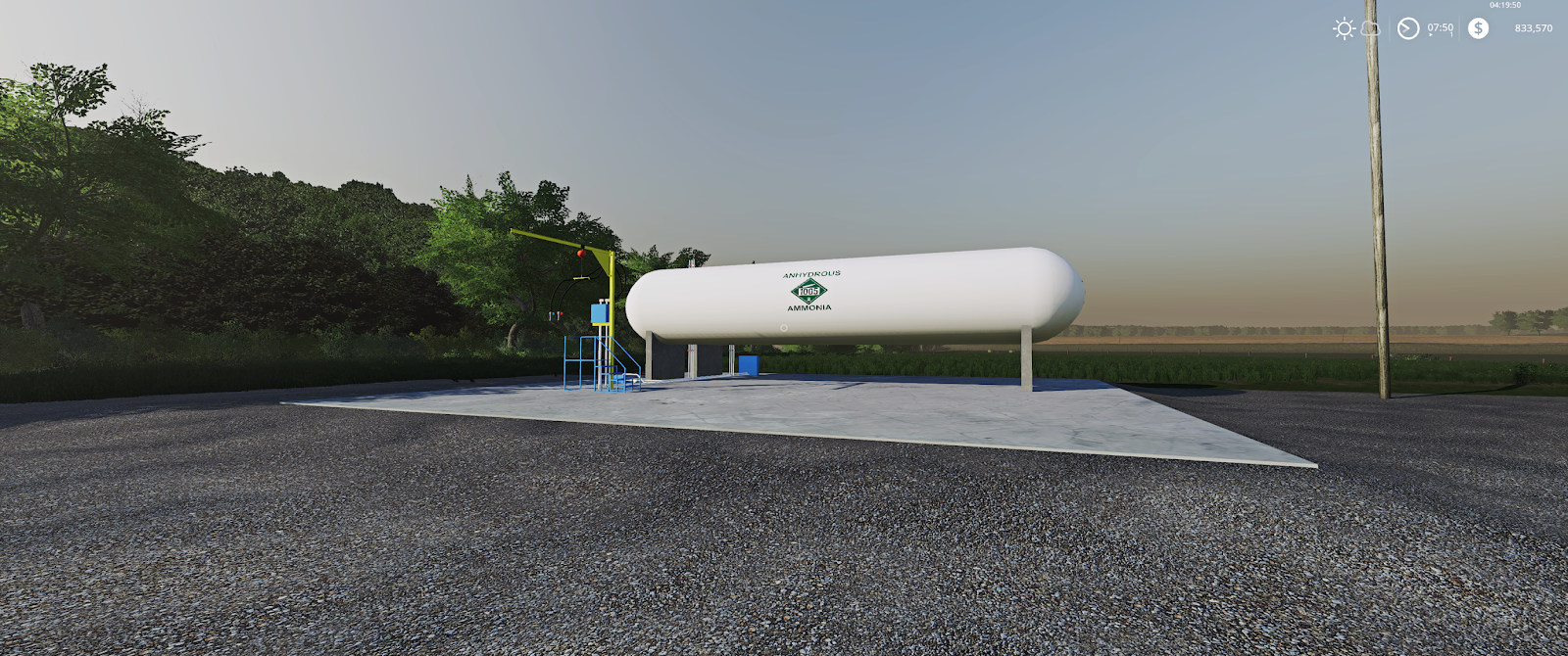FS19 Placeable Anhydrous Tanks 1.0.0 - FS 19 & 22 USA Mods Collection