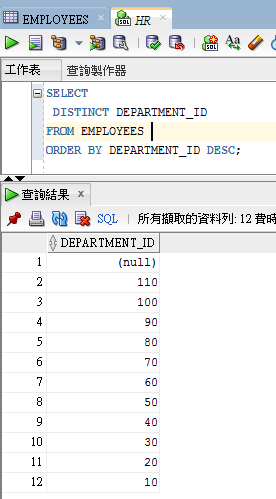 [Oracle DB]Oracle SQL order by 排序資料 ASC及DESC用法教學－程式開發學習之路｜痞客邦