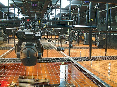 joe tacoma: CATWALK AND TENSION GRID FRAMING