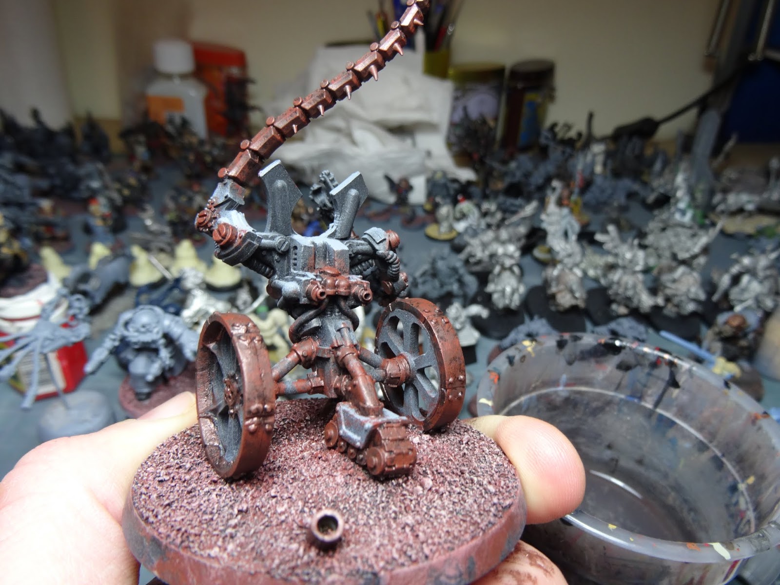 LEADPLAGUE: Khorne Blood Slaughterer and a little rust tutorial