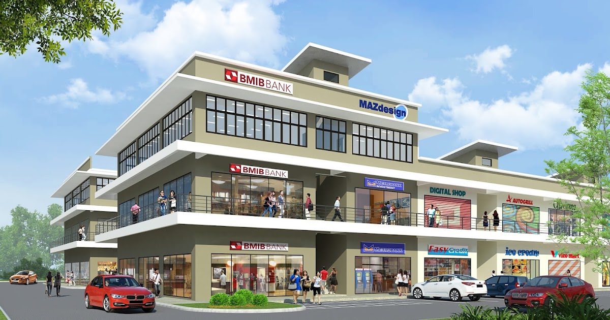 MAZDESIGN: 2 & 3 Storey Shop Office (updated)