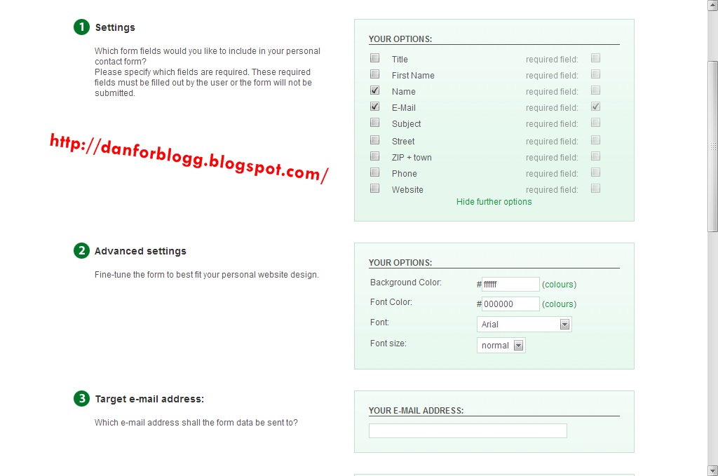 Cara Membuat Formulir di Blog | Pengetahuan Baru