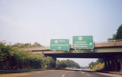 US 29 through Virginia - The Seminole Trail