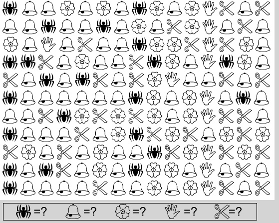 QCM-CONCOURS-GRATUITS: Test d'attention n°4. Test psychotechnique d ...