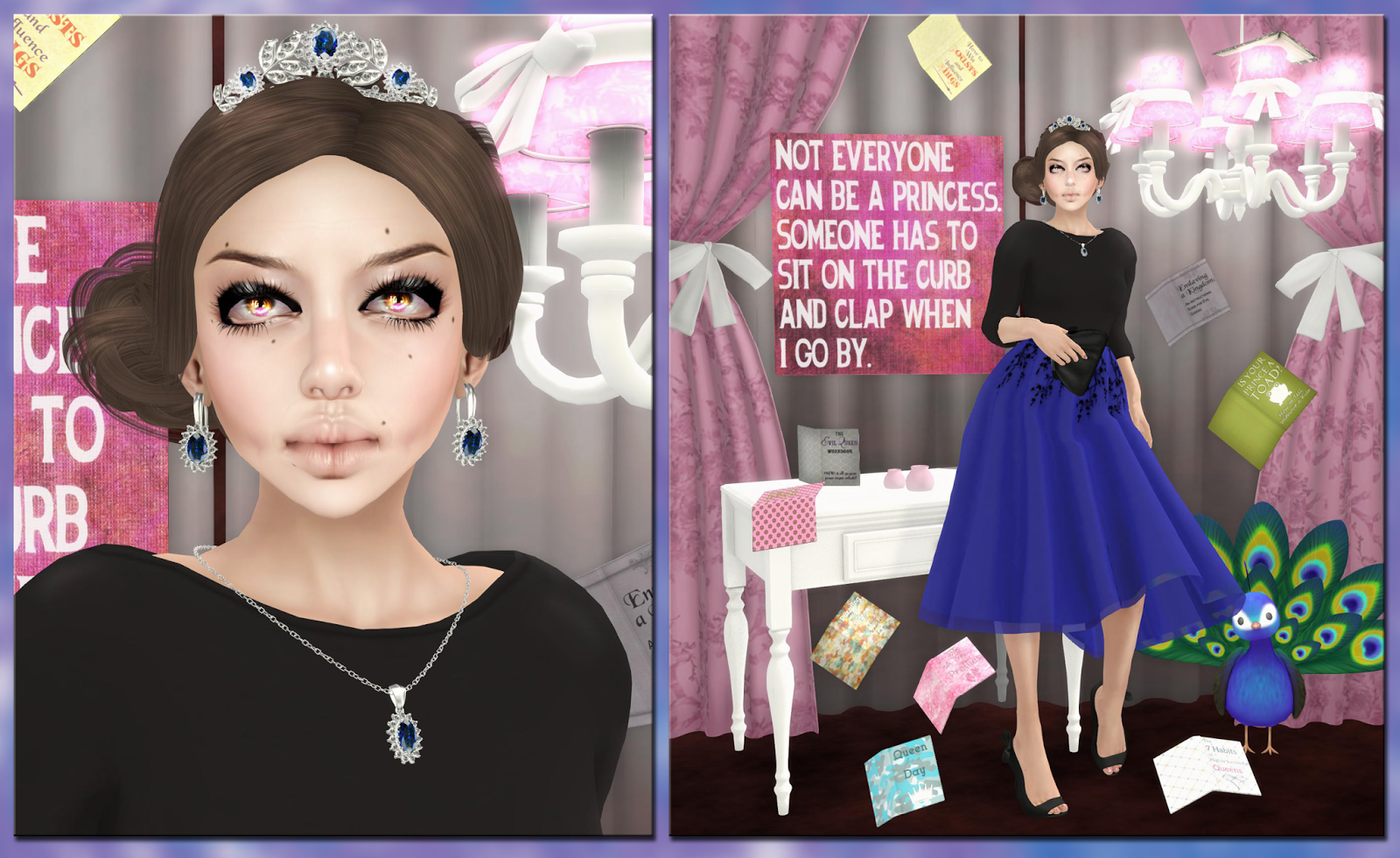 Neon Spiderfoot: A Proper Princess