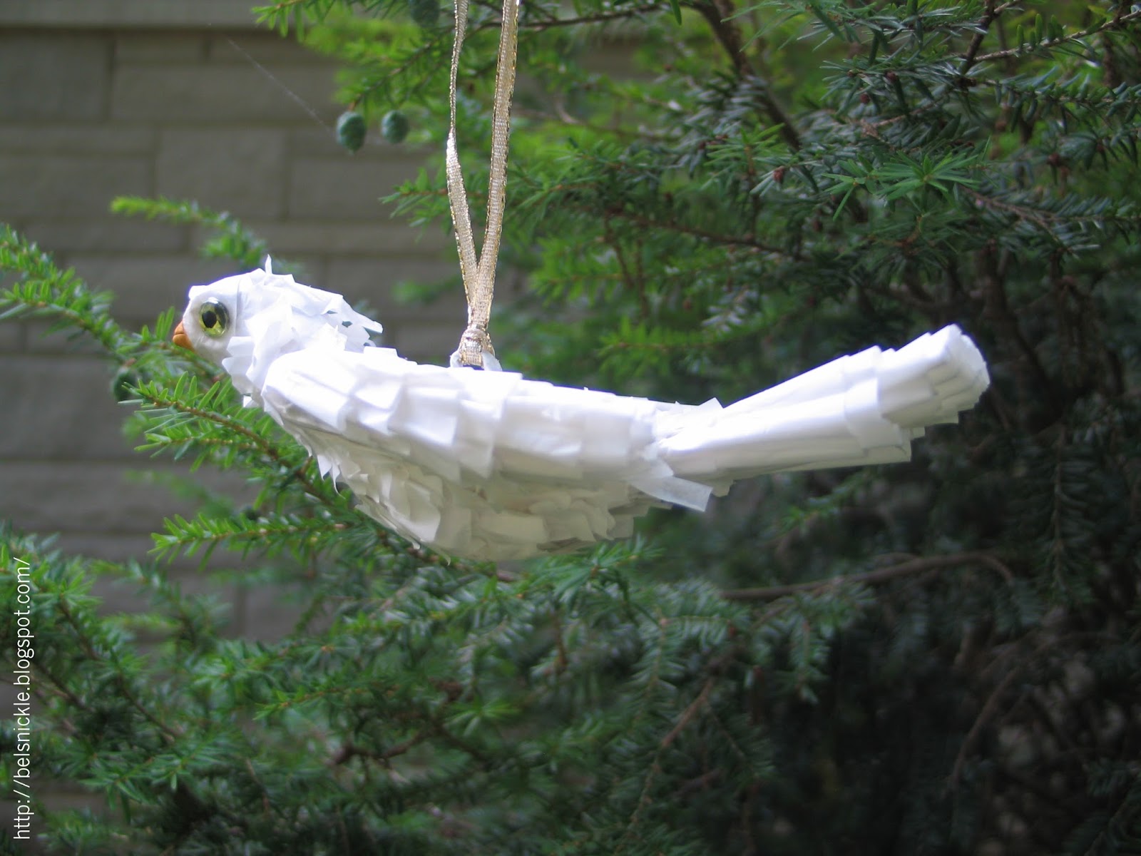 Craft a Dove Chrismon, Symbolic of The Holy Spirit | Belznickle ...