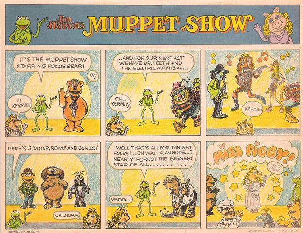 Muppet Stuff: Holiday Throwback: The Muppet Show Comic Printer