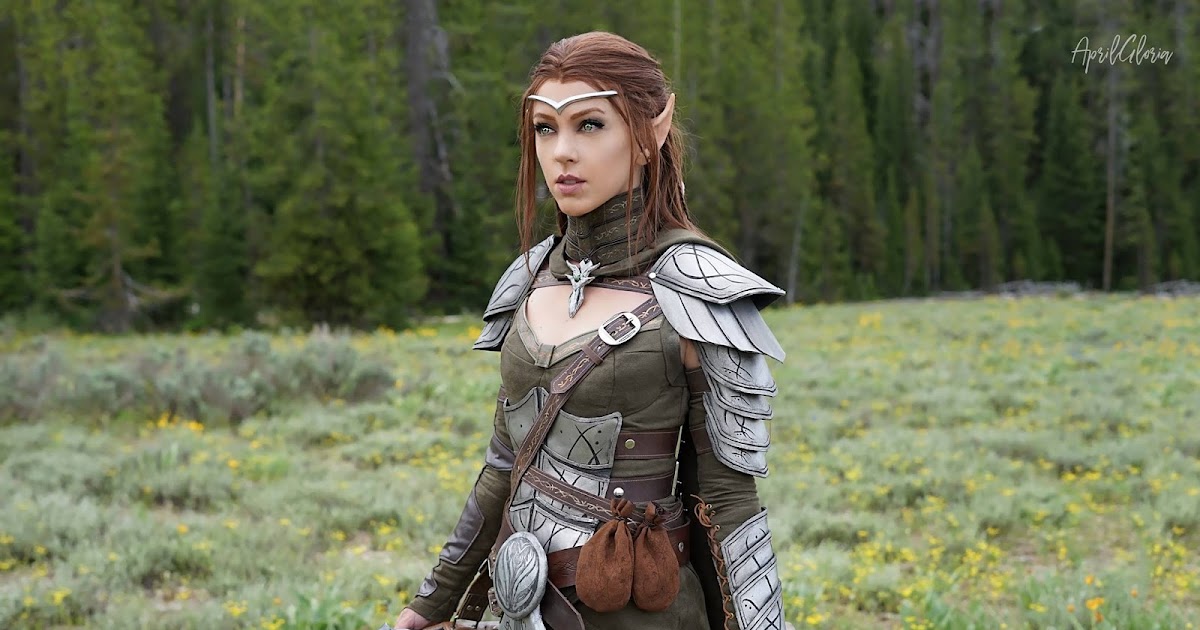 Cosplay Showcase: April Gloria's High Elf from ESO!