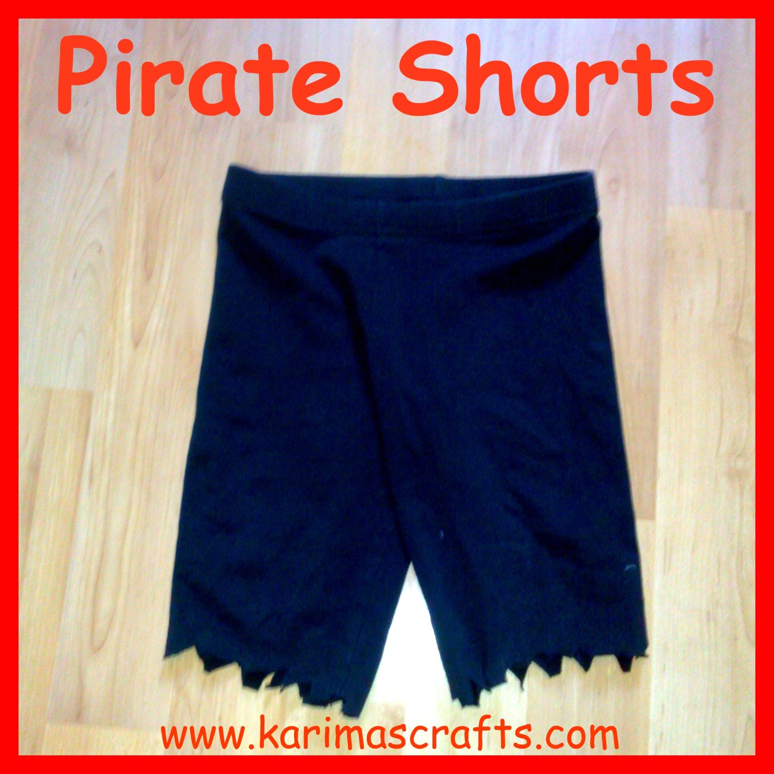 Karima's Crafts: Pirate Costume Tutorial