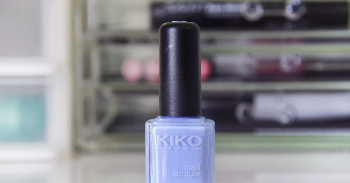 Kiko Nail Lacquer 338 Light Lavender — Lana Talks