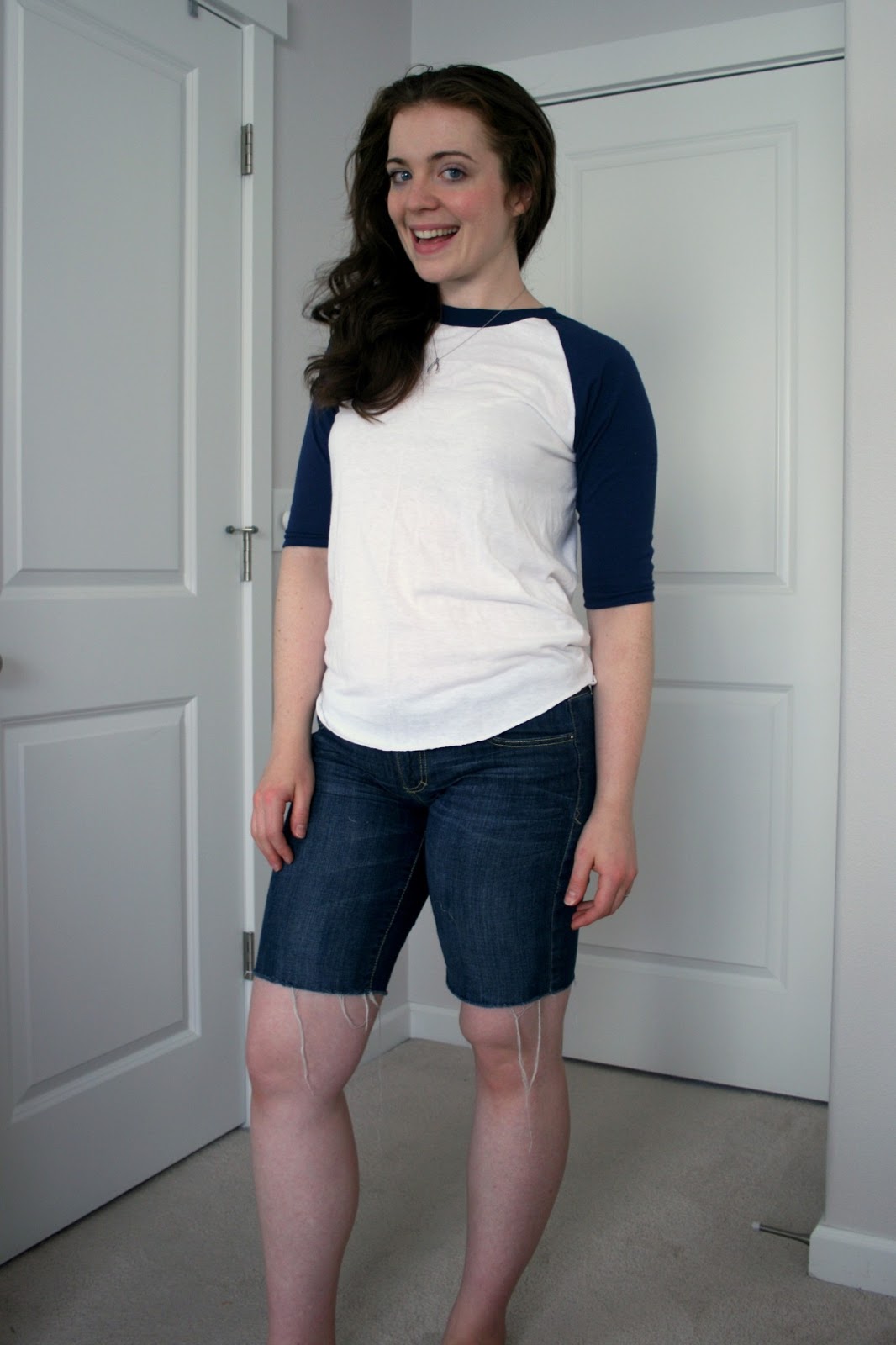 The classic baseball tee, but more flattering: a simple tutorial ...