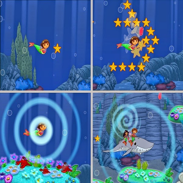 العاب دورا وموزو - العاب اصلى