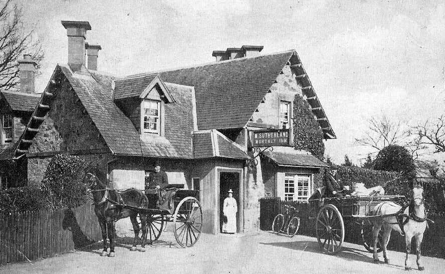 Tour Scotland: Old Photograph Hotel Murthly Perthshire Scotland