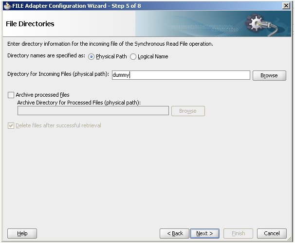 Soa 11g How To Move File From One Location To Other Using File Adapter Oracle Fusion 7015
