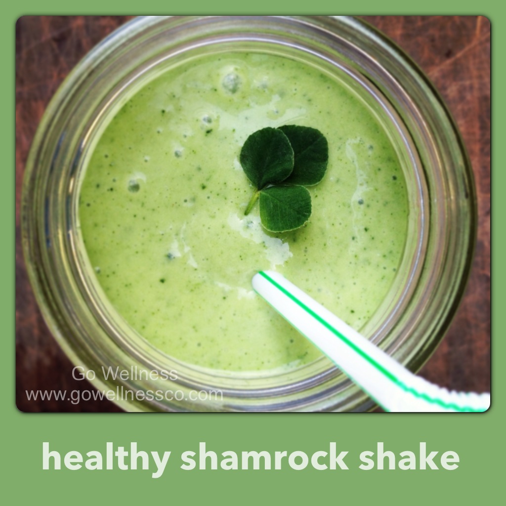 Nutrition and Wellness Bytes: Foodie Friday: Healthy Shamrock Shake