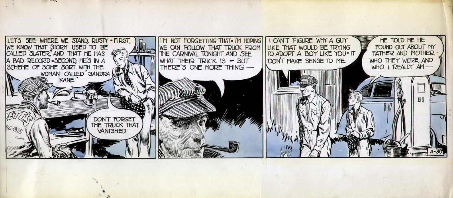Original Comic Strip, Animation and Illustration Art: Encore un Frank ...