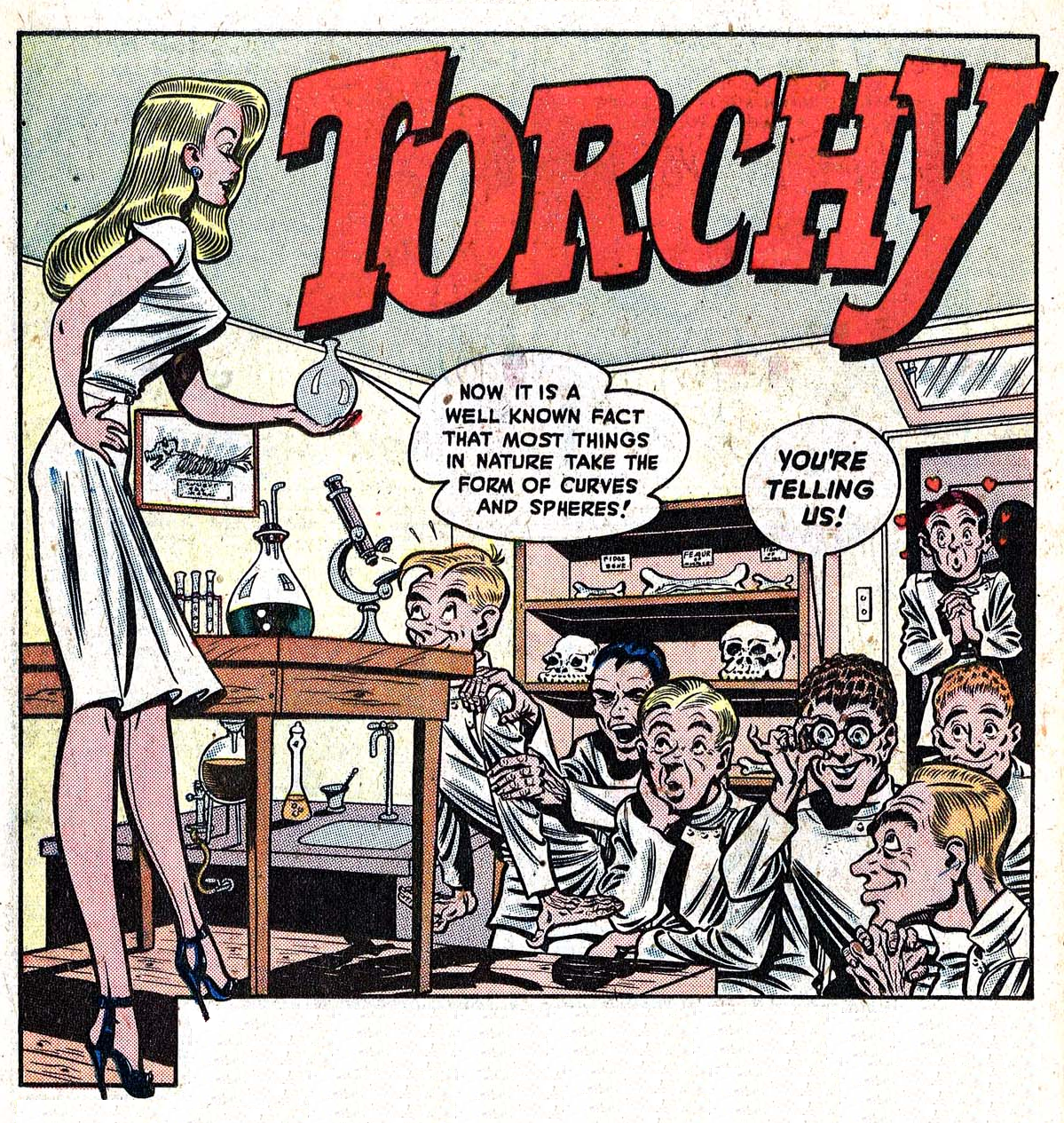 Torchy and her curves and spheres