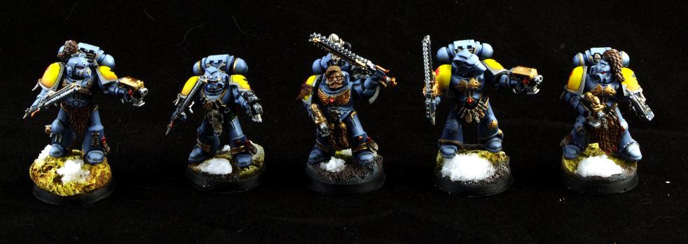 Orion Paintworks: Showcase: Space Wolves Blood Claws