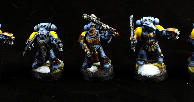 Orion Paintworks: Showcase: Space Wolves Blood Claws