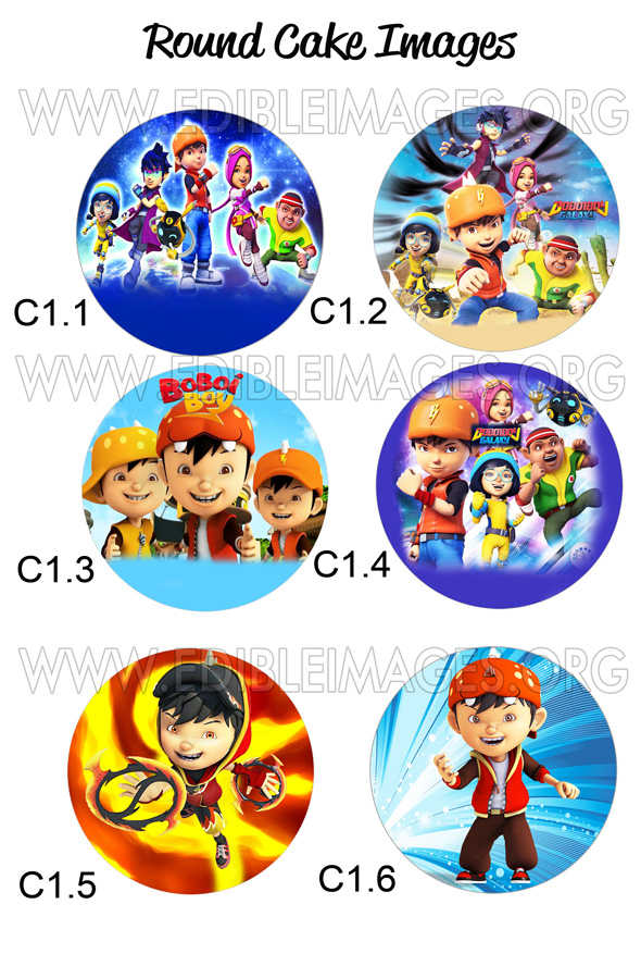 Edible Image BoboiBoy - Aisha Puchong Jaya