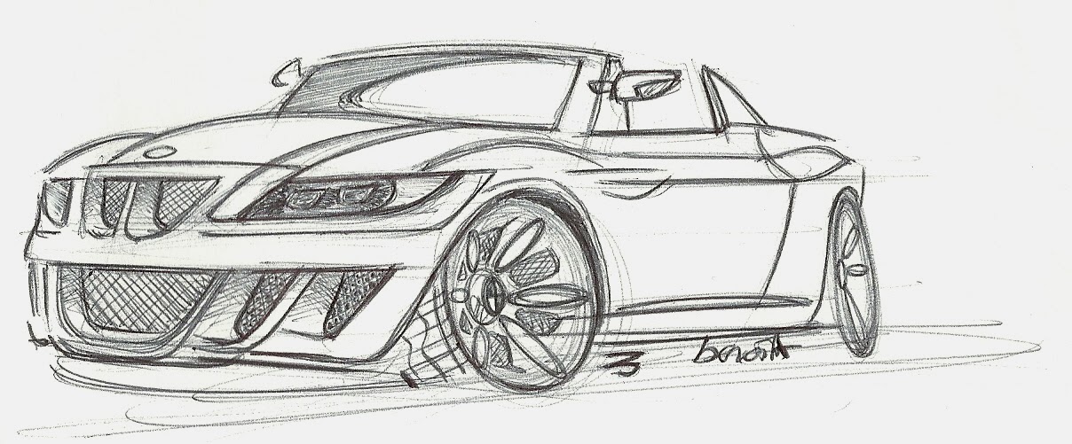 benoît's auto sketch: Dessine-moi un Z3