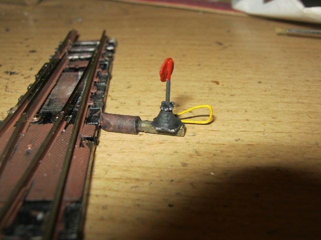 TRAIN LAYOUTS AND SMALL SCALE MODELS: Railroad Switch Stand