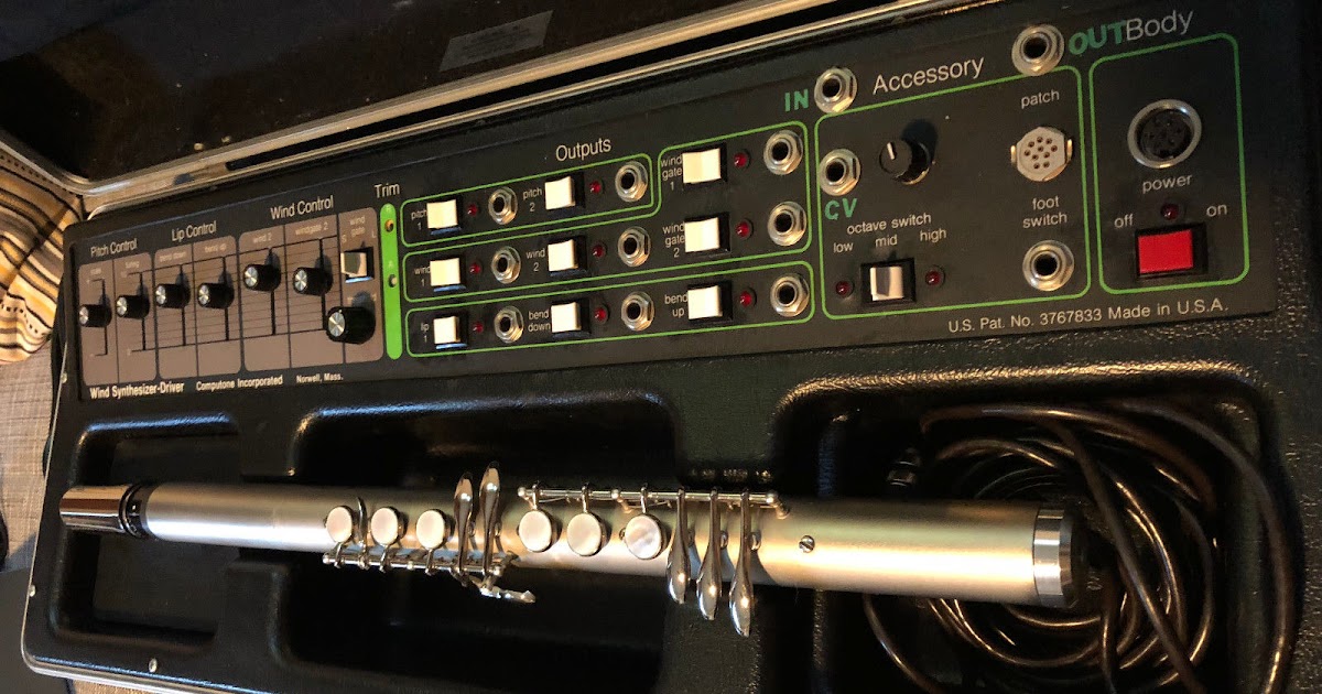 MATRIXSYNTH: Computone Lyricon Wind Synthesizer