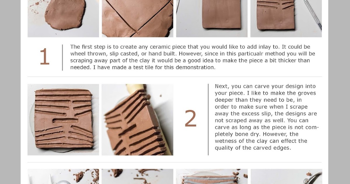 Ceramic Surface Design: Inlay/ Mishima