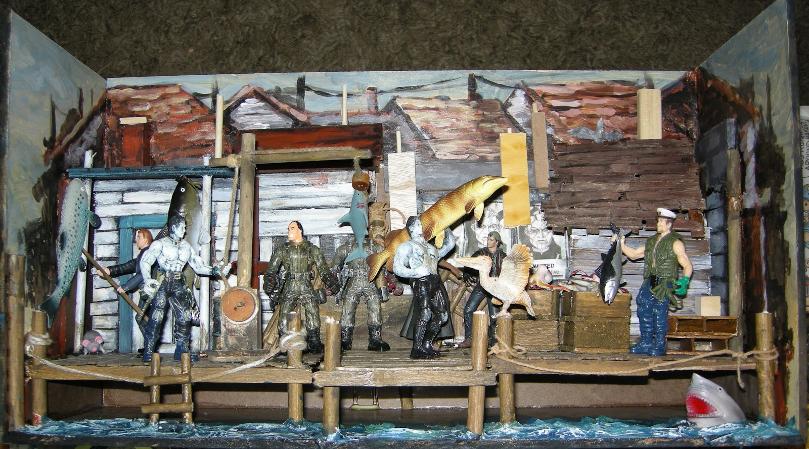 ANY HOW TOWN: Building A Large Scale Popsicle Stick Diorama II