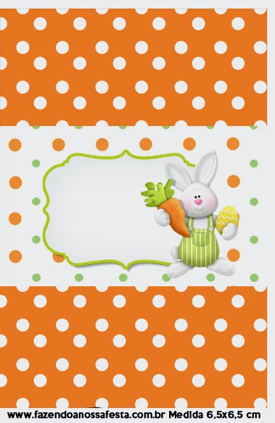 Easter in Orange Free Printable Candy Bar Labels. - Oh My Fiesta! in ...