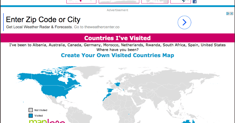 Travel Spirit: Create your own travel map