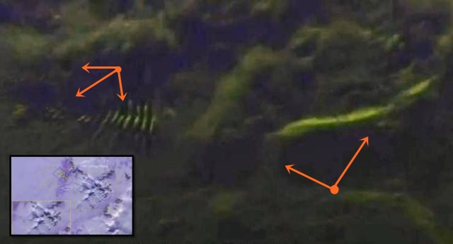 Antarctica Ancient Ruins and Swastika Structure Visible From Space ...