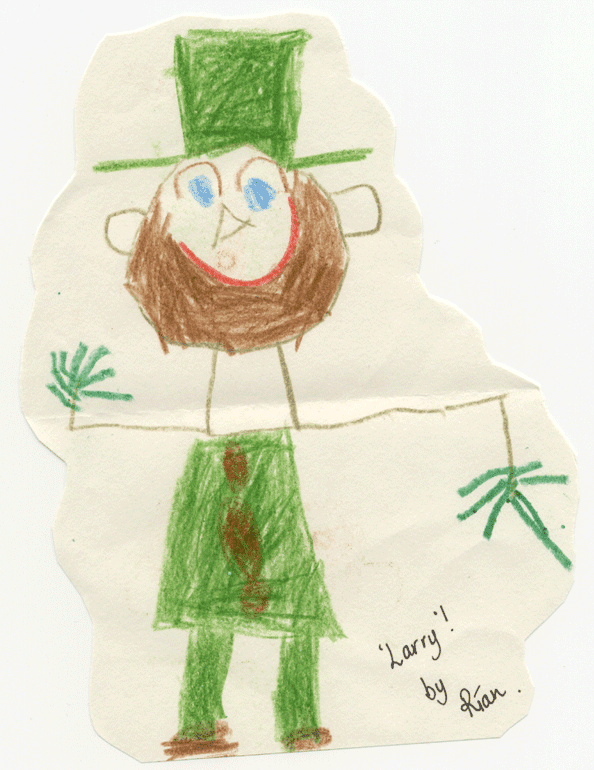 Blackshapes: Larry Fan Art