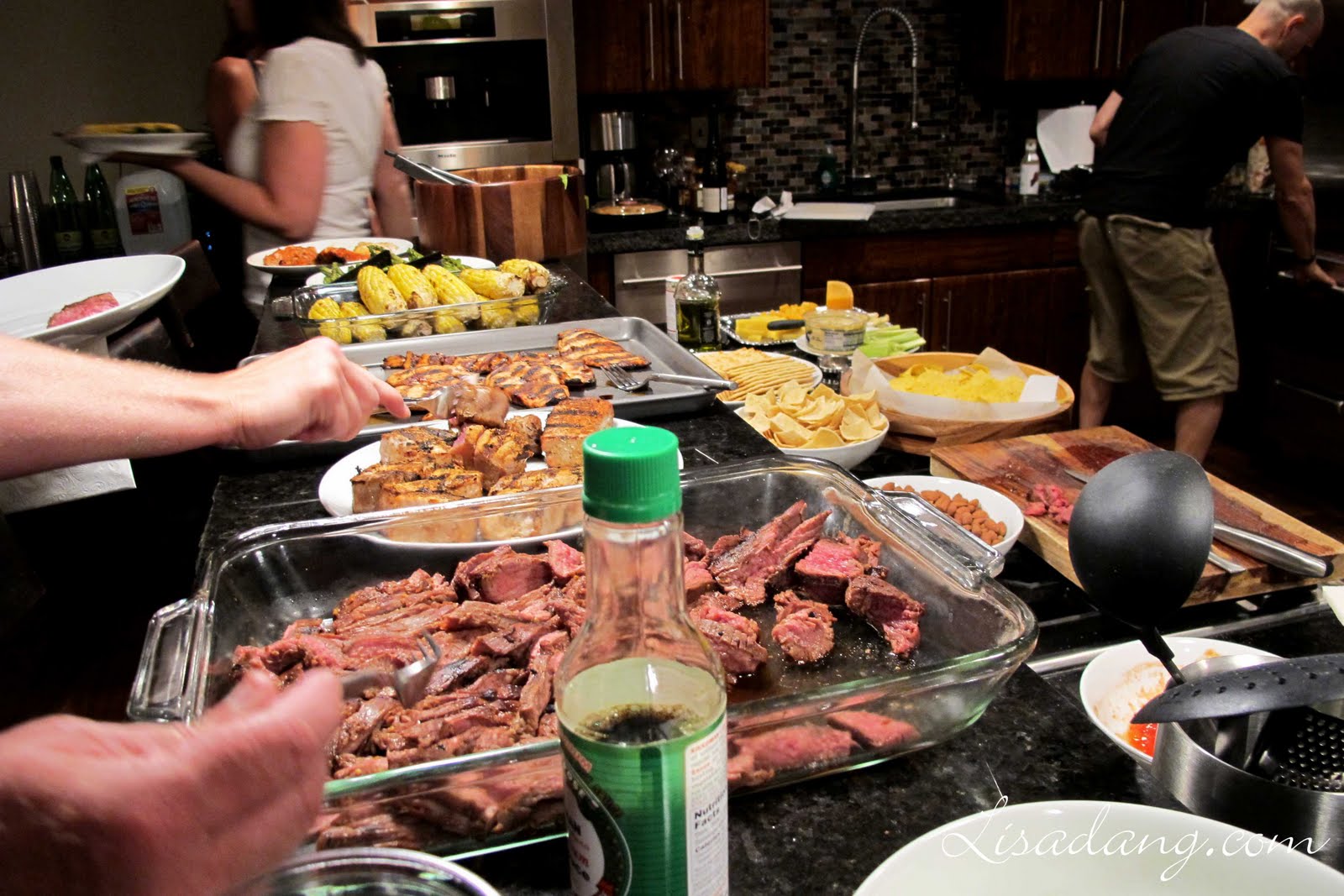 Dang It Delicious: impromptu house party with friends