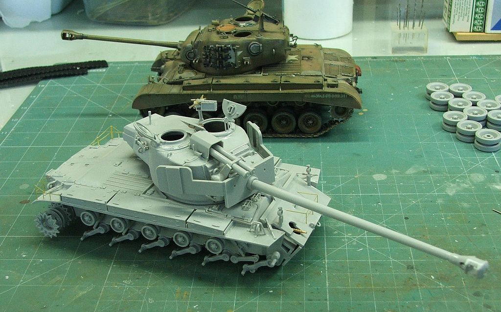 Panzerserra Bunker- Military Scale Models in 1/35 scale: T26E4 Super ...