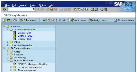 SAP Gallery: Basic Screens in SAP